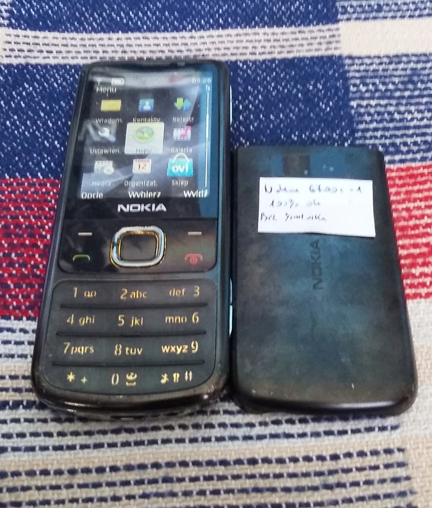 Nokia 6700c-1 CLASSIC | Bez Simlocka | Sprawna OK - 9947024324 - oficjalne archiwum Allegro
