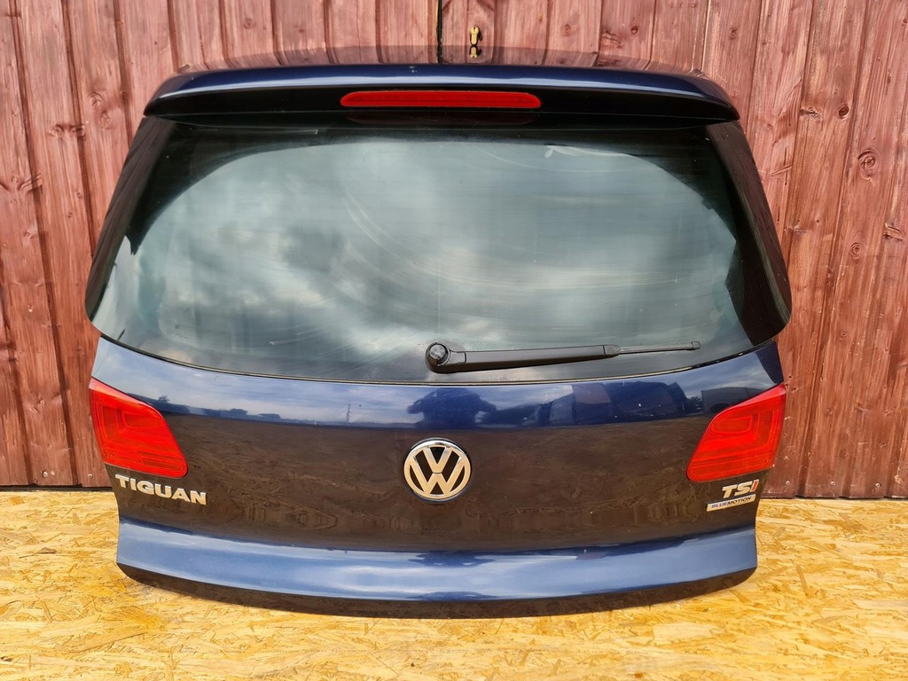 VW Tiguan 5N Lift Klapa Tylna Tył kpl LH5X - 12495695210 - oficjalne archiwum Allegro
