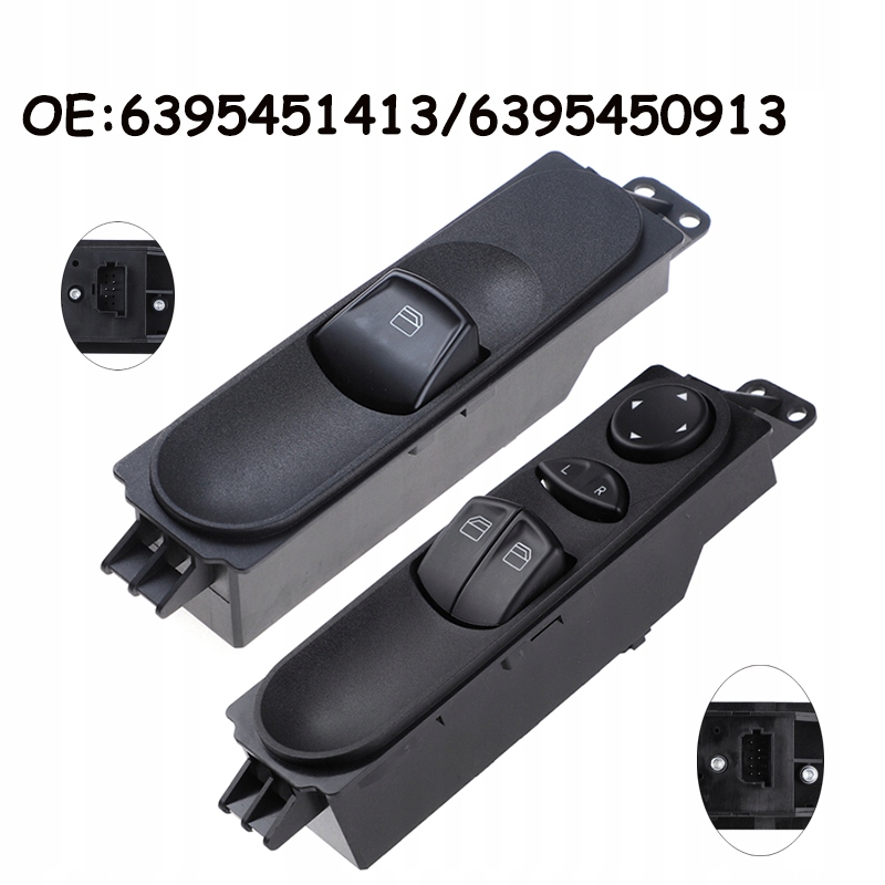 Power Master Window Switch Console Button For Mercedes -Benz 6395451413 ...