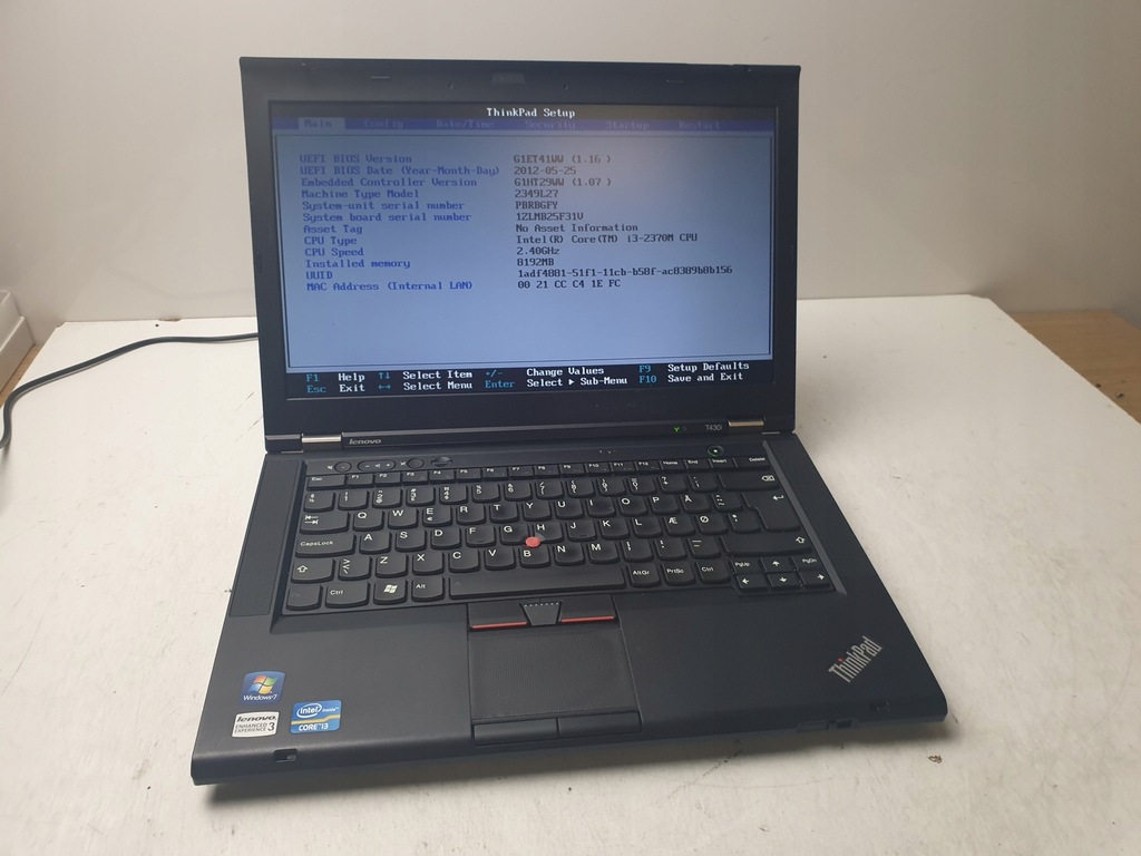 Lenovo ThinkPad T430i (2164301) - 15620269995 - oficjalne archiwum Allegro