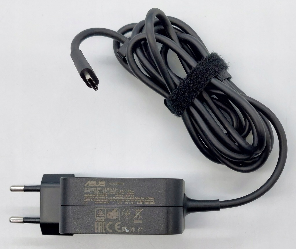 ORYGINALNA ŁADOWARKA ASUS 65W USB-C - 12055357209 - oficjalne archiwum ...
