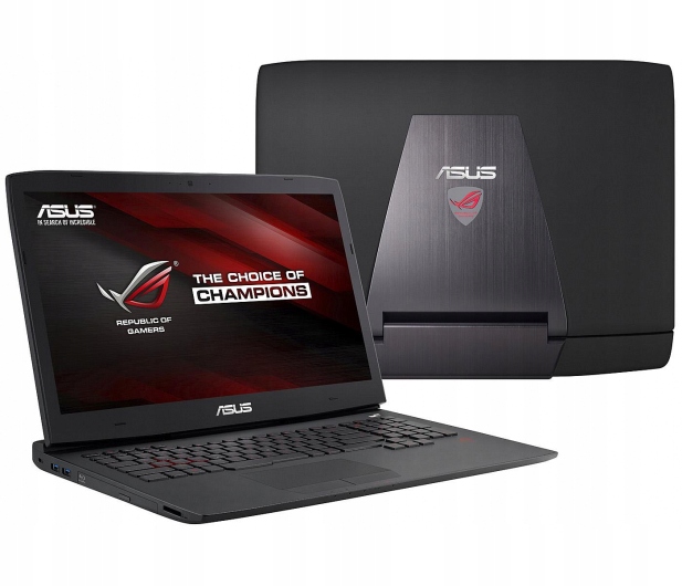 GRACZ ASUS ROG G751J i7 16GB GTX970M 256SSD W10 - 12456080577 ...