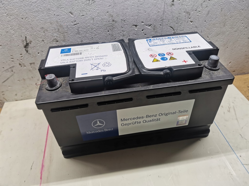 Akumulator 12V 95Ah 850A Mercedes W251 W211 W164 AGM A0055411001 ...