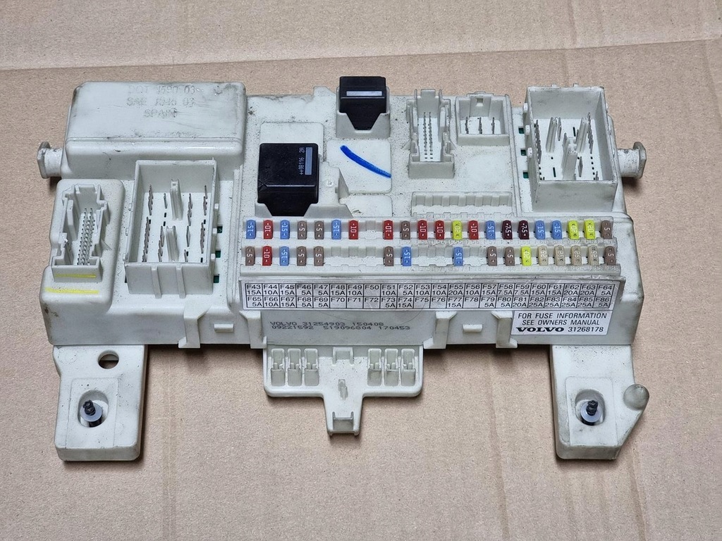 Moduł CEM Volvo V50 S40 C30 C70 Skrzynka BSI - 12990147881 - oficjalne archiwum Allegro
