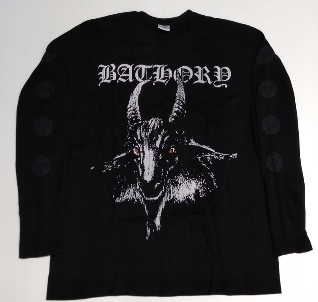 BATHORY Bathory black metal LONGSLEEVE r XL - 12598411366 - oficjalne ...