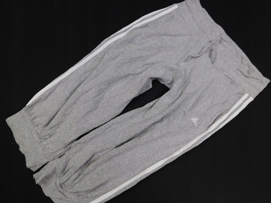 1512b45 ADIDAS szare SPODNIE dresowe RYBACZKI _ 38 - 13040517531 ...