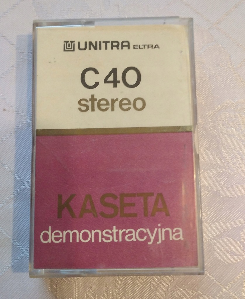Oryginalna kaseta demonstracyjna Unitra Eltra - 13041465807 - oficjalne ...