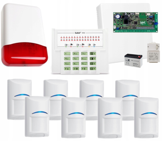 SATEL SYSTEM ALARMOWY Versa 10 8 CZUJEK BOSCH - 13139241230 - oficjalne ...