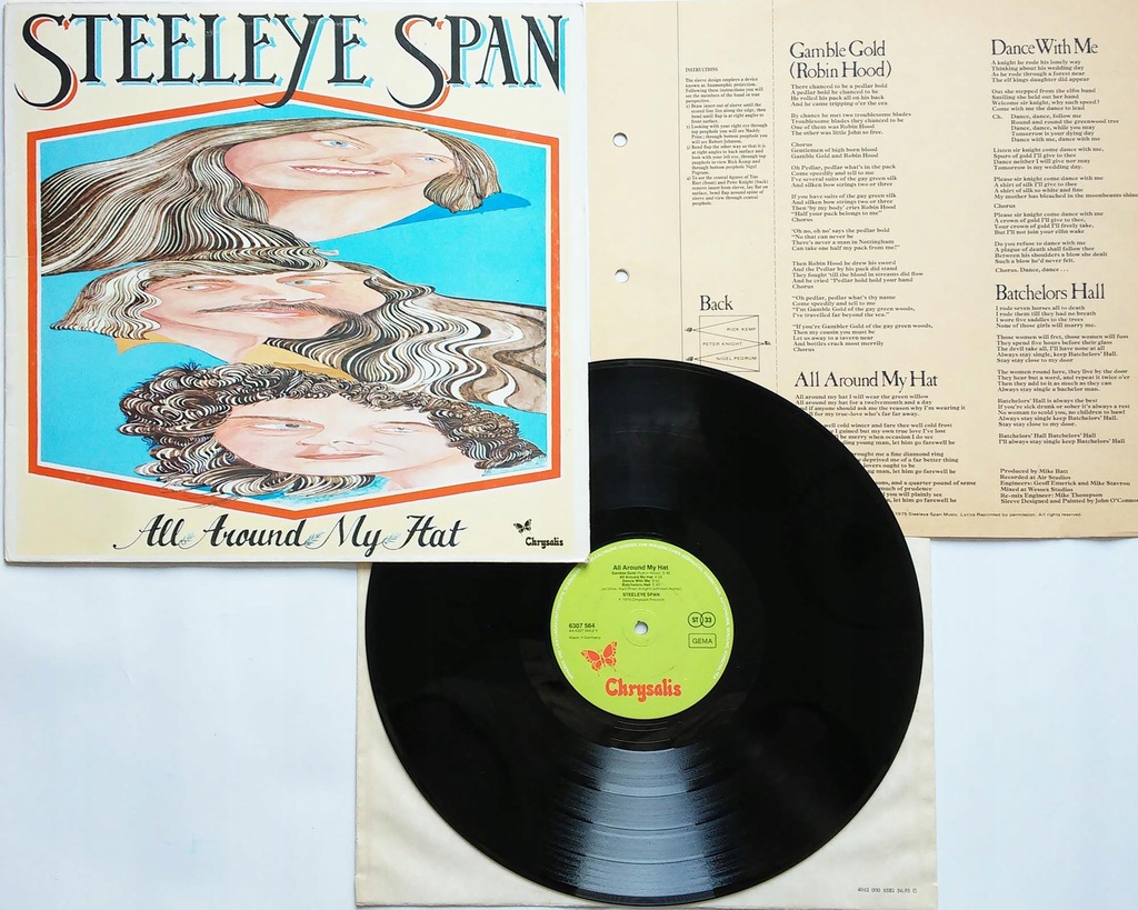 LP: Steeleye Span - All Around My Hat - 1975 - EX+ - 9207341670 ...