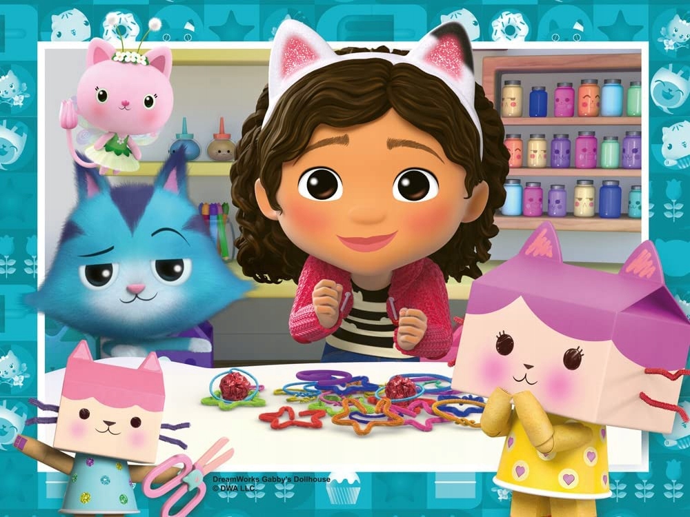 Купить КУКОЛЬНЫЙ ДОМ GABBY'S GABI CAT HOUSE ПАЗЛ 4в1: отзывы, фото и ...