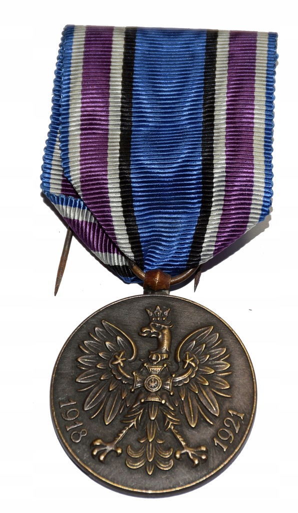 Medal za wojnę 1918 - 1921 rzadki Arthus Bertrand - 8671747719 - oficjalne archiwum Allegro