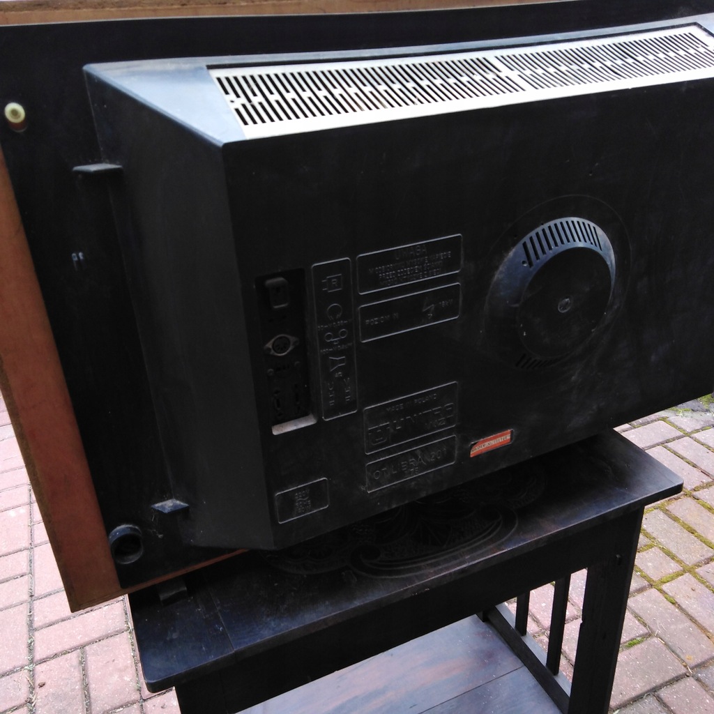 Stary telewizor unitra libra PRL - 8629637534 - oficjalne archiwum Allegro