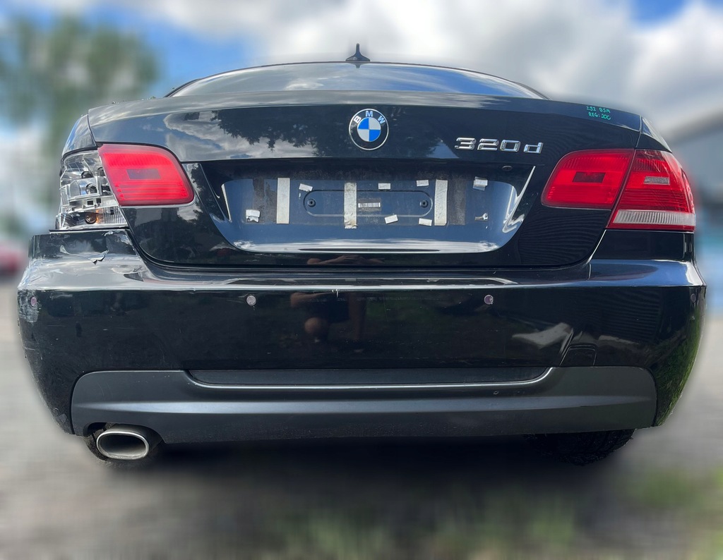 BMW E92 E93 M pakiet Zderzak tylny Blacksapphire - 14142713292 - oficjalne archiwum Allegro