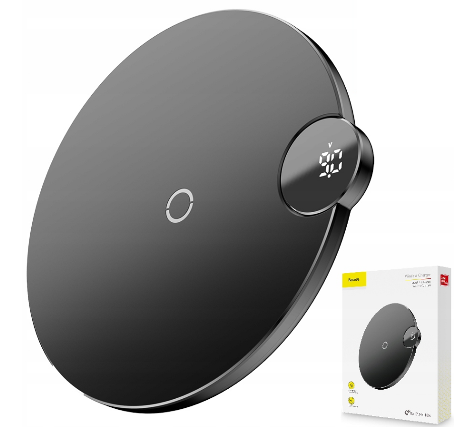 BASEUS ŁADOWARKA INDUKCYJNA BEZPRZEWODOWA Qi FAST - 7742298607 - oficjalne archiwum Allegro