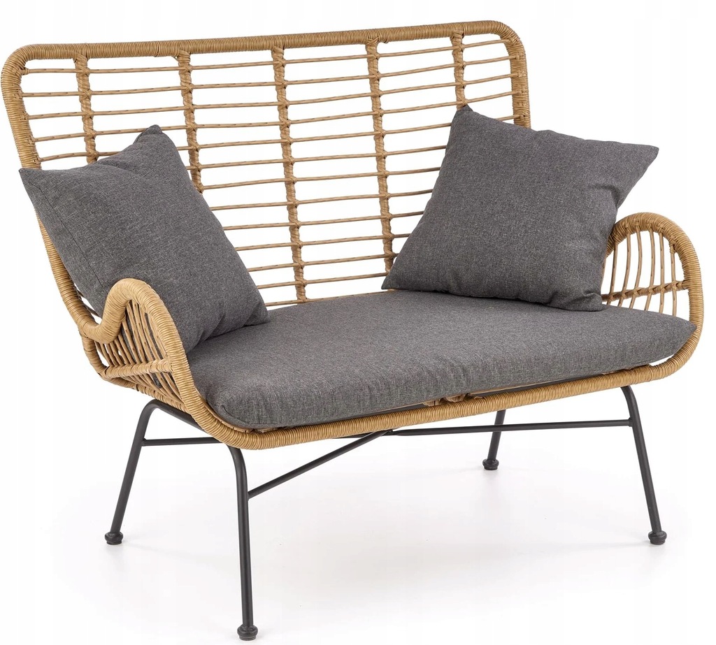 Kanapa na Taras Balkon Ogród IKARO XL z Rattanu - 13750229841 ...