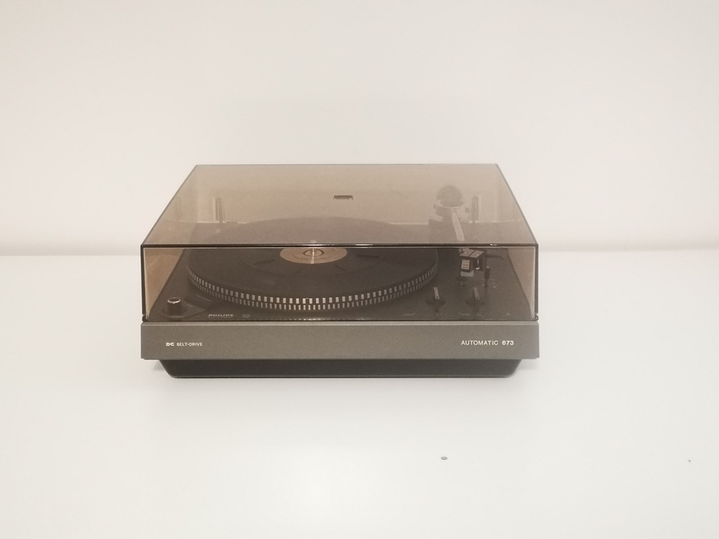 Gramofon Philips Automatic 673 - 11483840635 - oficjalne archiwum Allegro