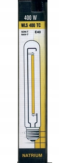 NATRIUM wysokoprężna LAMPA SODOWA WLS 400W TC E40 - 13100006101 ...
