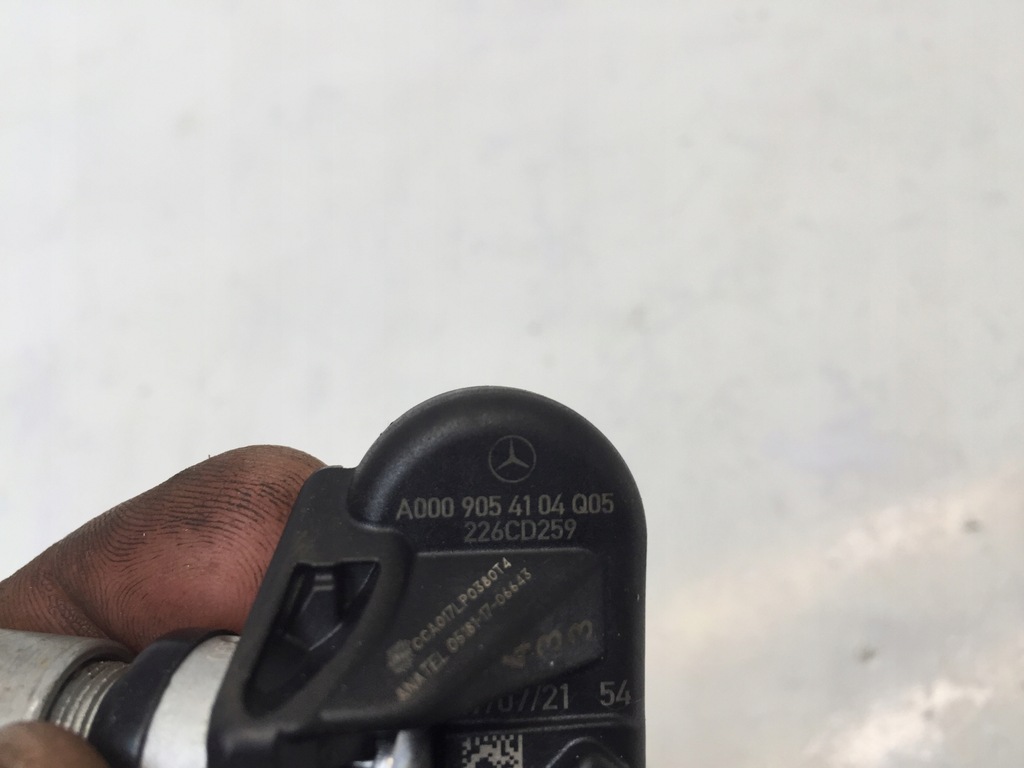 MERCEDES A W177 CZUJNIK CIŚNIENIA OPON A0009054104 - 12558949450 ...