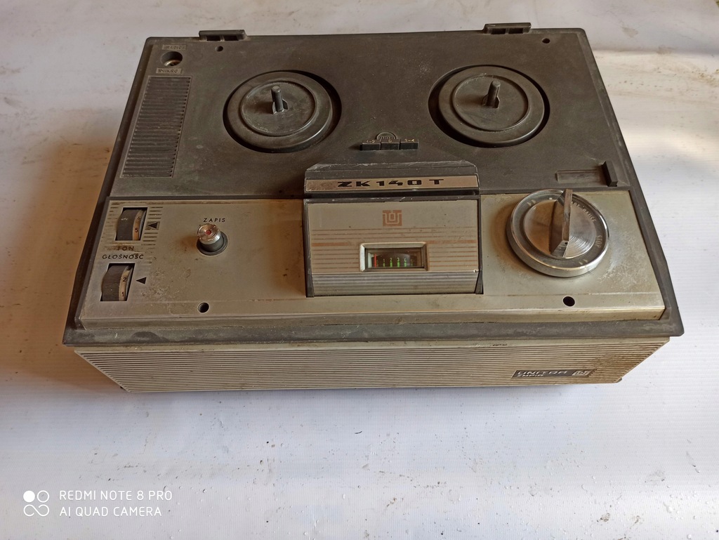 Magnetofon szpulowy Unitra ZK 140 T - 15330541203 - oficjalne archiwum ...