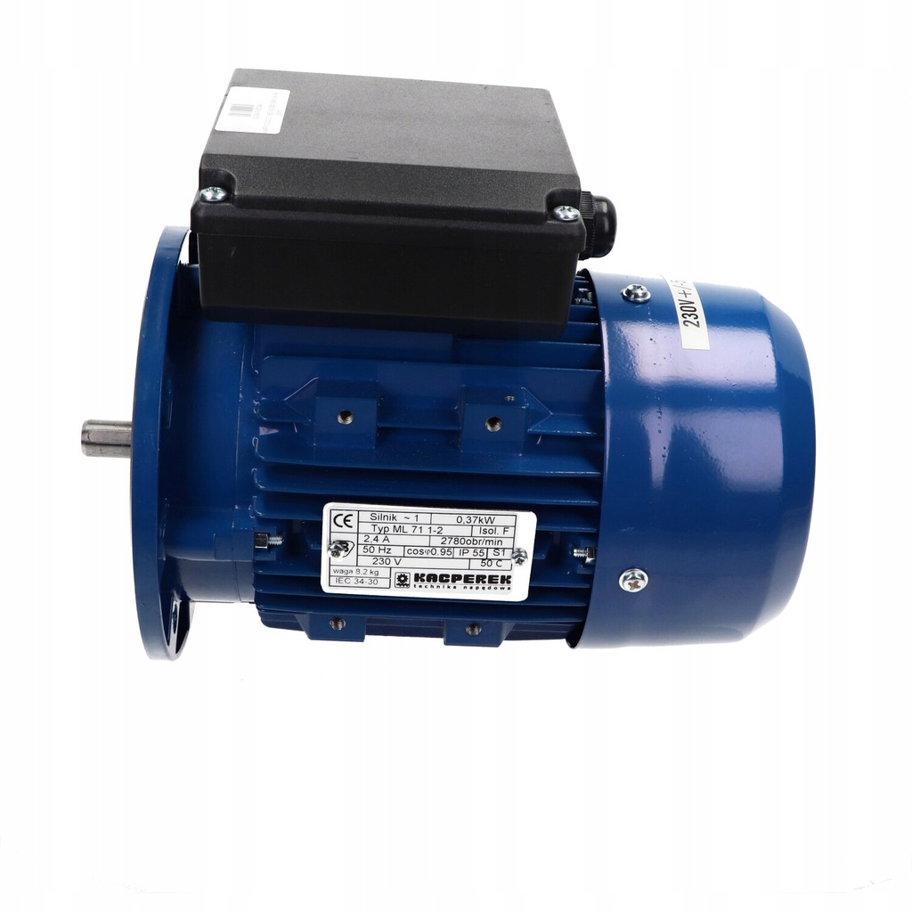 Silnik elektryczny jednofazowy 0,37kW 2800 obrotów/min 230V - 13129638651 - oficjalne archiwum ...