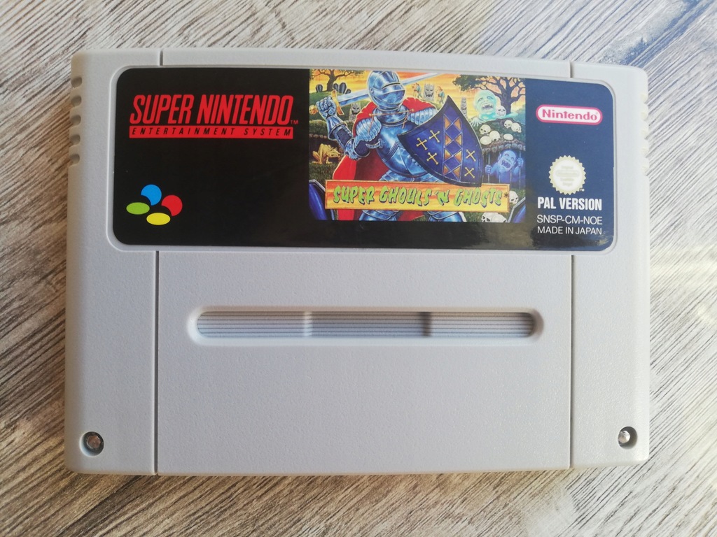 Super Ghouls 'N Ghosts ! Super Nintendo SNES PAL - 13035342121 - oficjalne archiwum Allegro