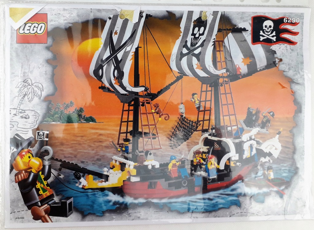 Lego System Piraci 6290 Pirate Battle Ship - 12127172483 - oficjalne ...