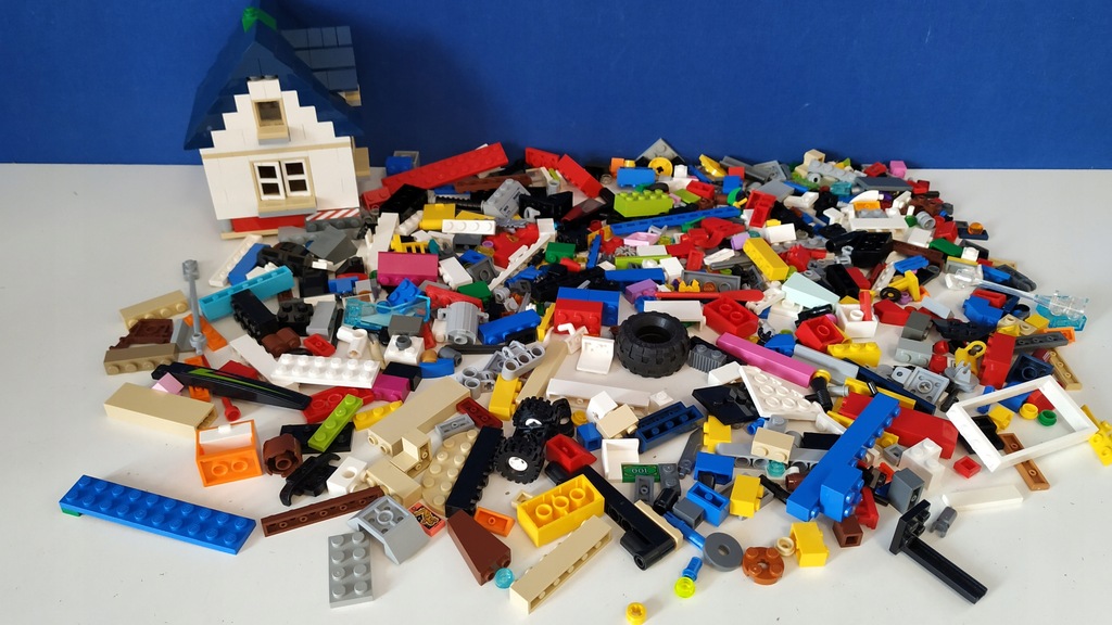 Lego Mix Klocków 0,6 kg 600g NR L82 - 14058417950 - oficjalne archiwum Allegro