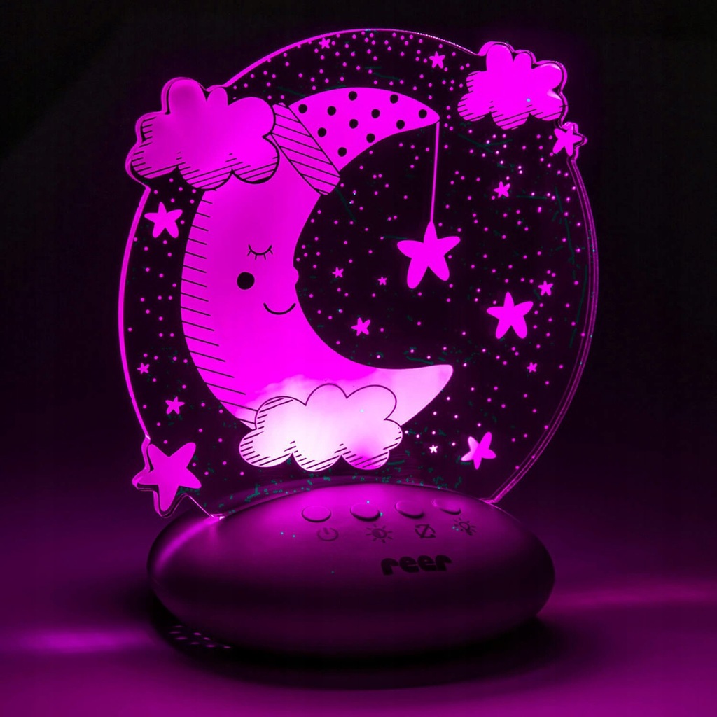 Купить Ночник Moon LED, на батарейках, 7 цветов, таймер: отзывы, фото и ...