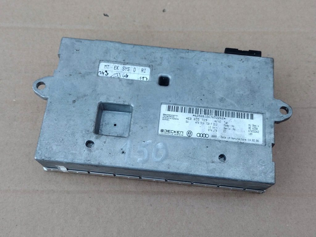 MODUŁ MMI NAVI 4F0910730F 4E0035729 AUDI A8 D3 - 14156825280 - oficjalne archiwum Allegro
