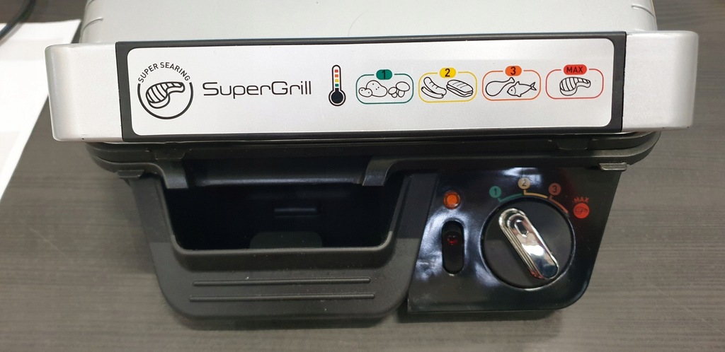 Grill Elektryczny Tefal Supergrill GC450B32 F395 - 14693379750 ...