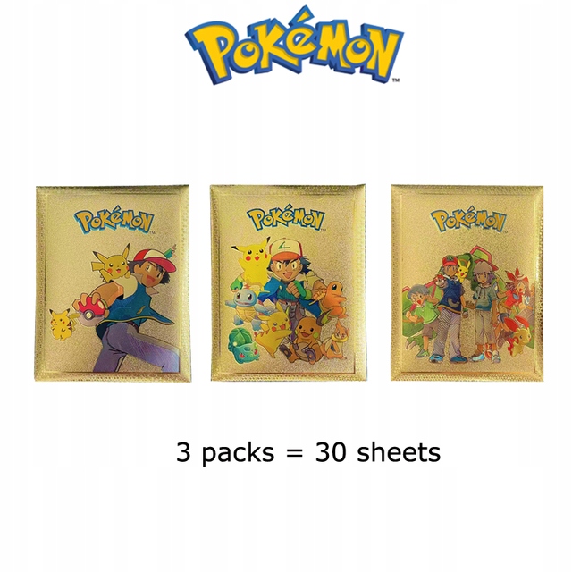 Pikachu złota karta Pokemon złota folia karta PTCG - 13253681324 ... Pikachu złota karta Pokemon złota folia karta PTCG - 13253681324 ...
