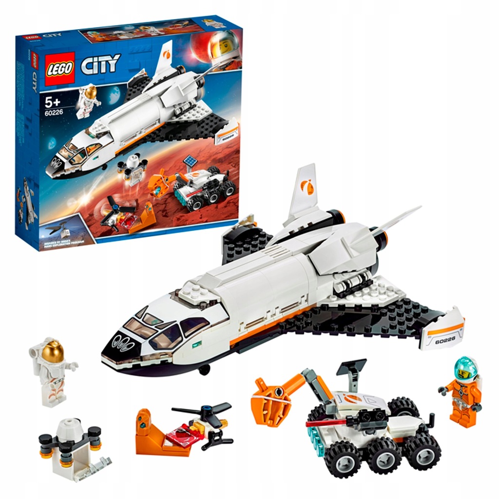 LEGO CITY KOSMOS MARS 60226 Prom Kosmiczny NASA - 9969411037 ...