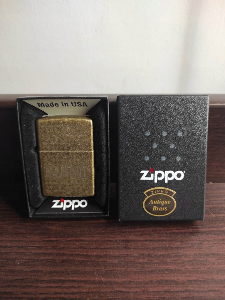 OFICJALNA ZAPALNICZKA ZIPPO RED DEAD REDEMPTION II - 11456866486 ...