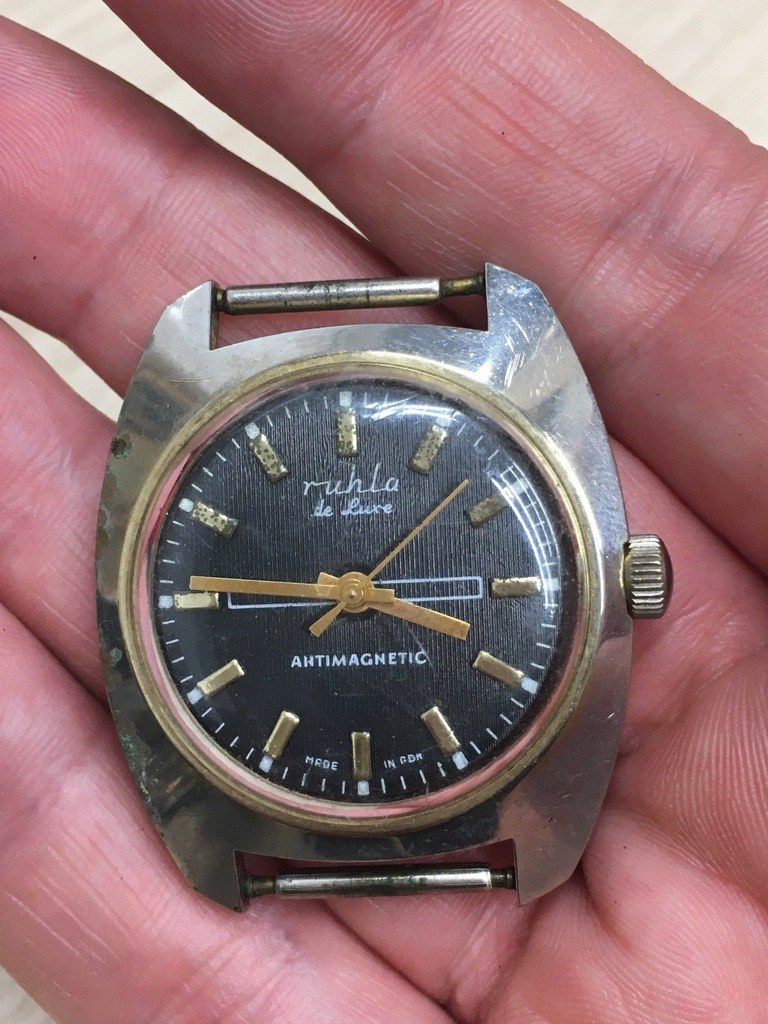 Zegarek naręczny Ruhla De Luxe - 13725629141 - oficjalne archiwum Allegro