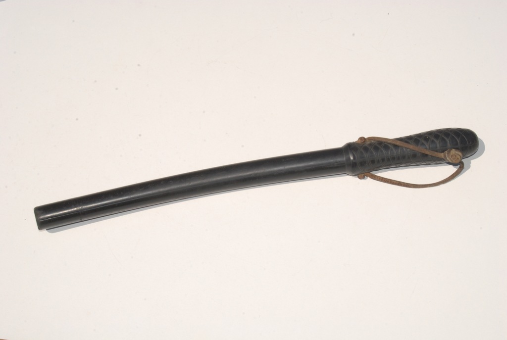 Stara Pałka gumowa MO milicja PRL szturmowa ZOMO - 13844024265 ...