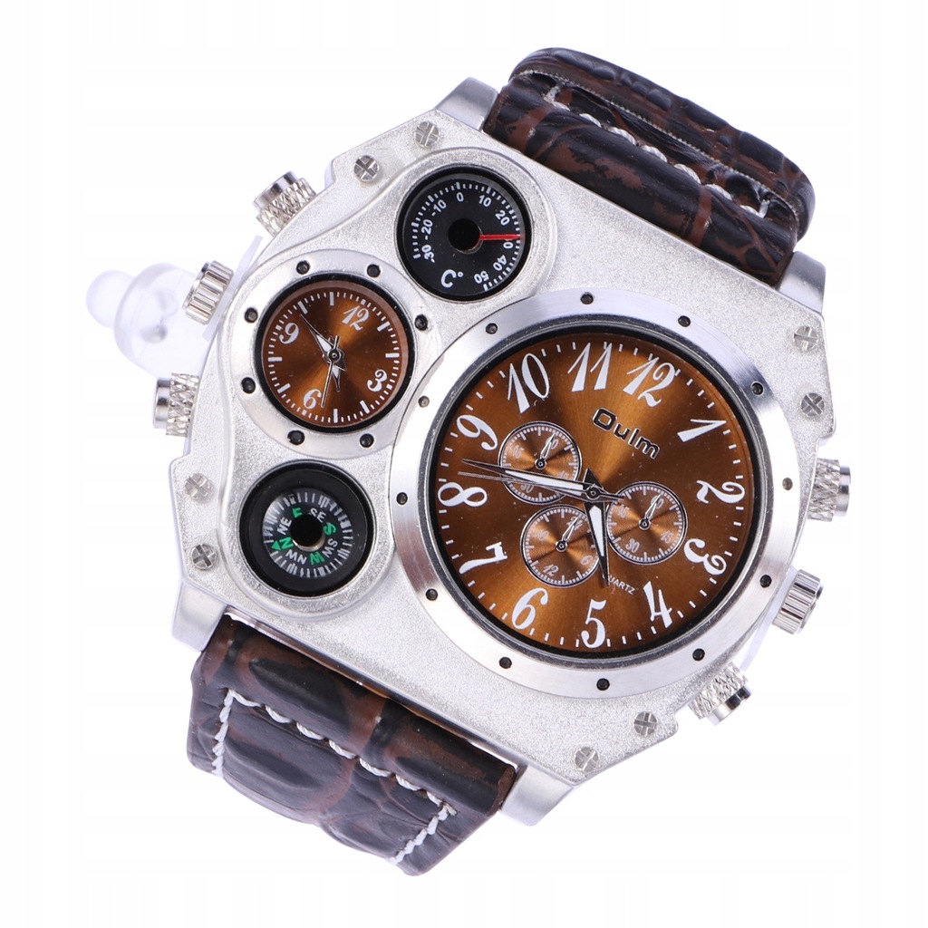Dual Time Men Watch Large Dial Sports - 13342758713 - oficjalne ...