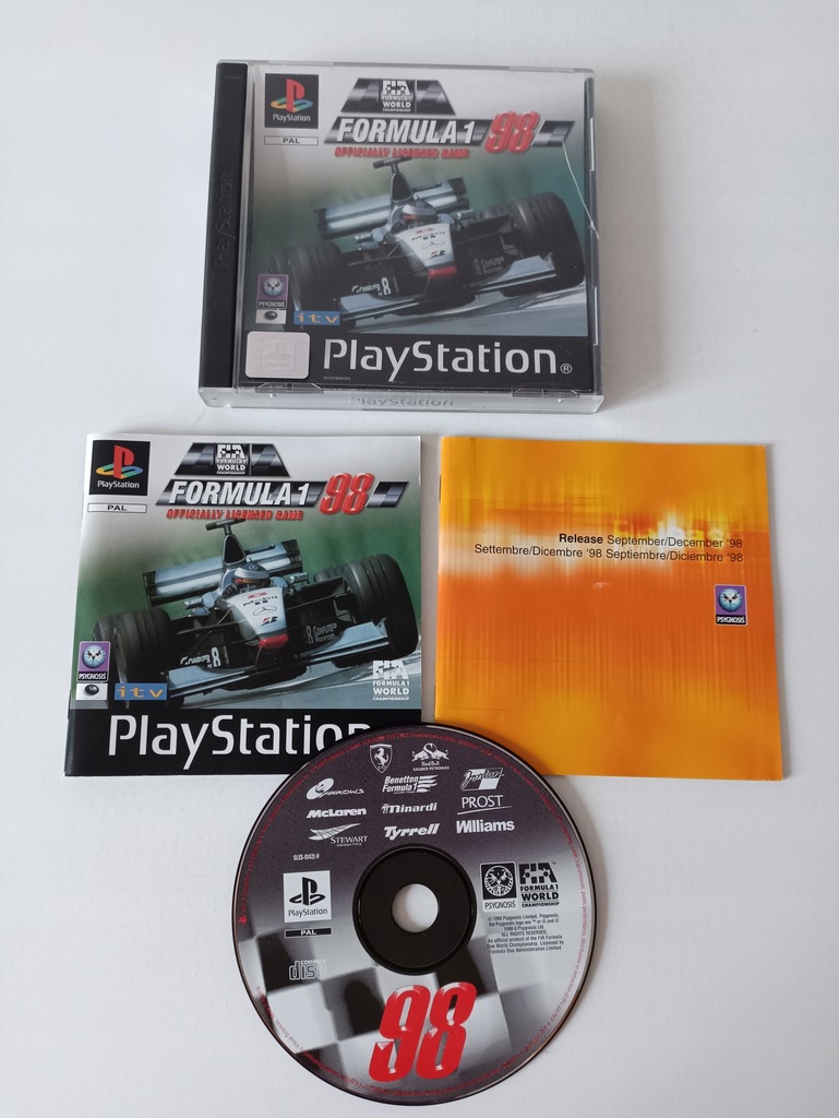 Купить ФОРМУЛА 1 98 Sony PlayStation (PSX): отзывы, фото и ...