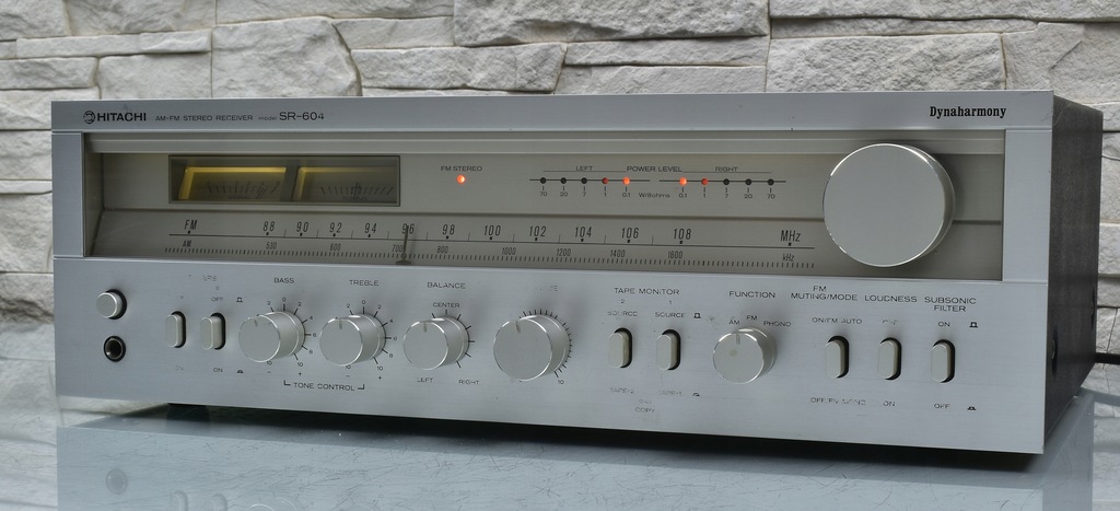 Hitachi SR-604 Amplituner stereo vintage - 12353284280 - oficjalne ...