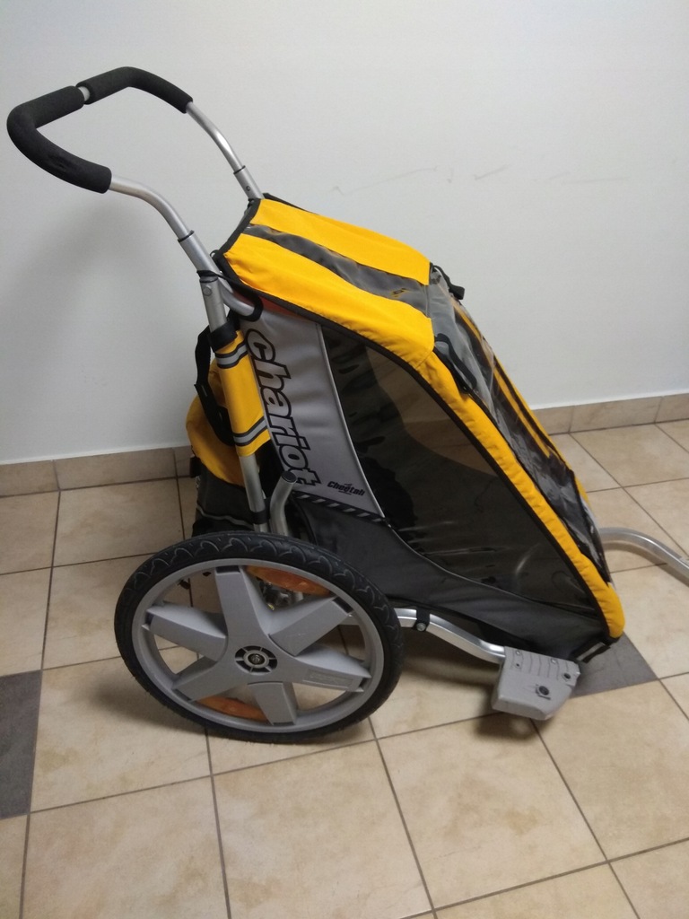 Przyczepka rowerowa CHARIOT THULE Cheetah 1 - 12324343616 - oficjalne archiwum Allegro