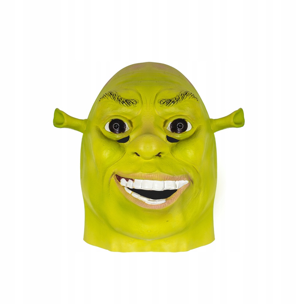 Lateksowa maska SHREK głowa Shreka ogr Bajka - 11694663893 - oficjalne ...
