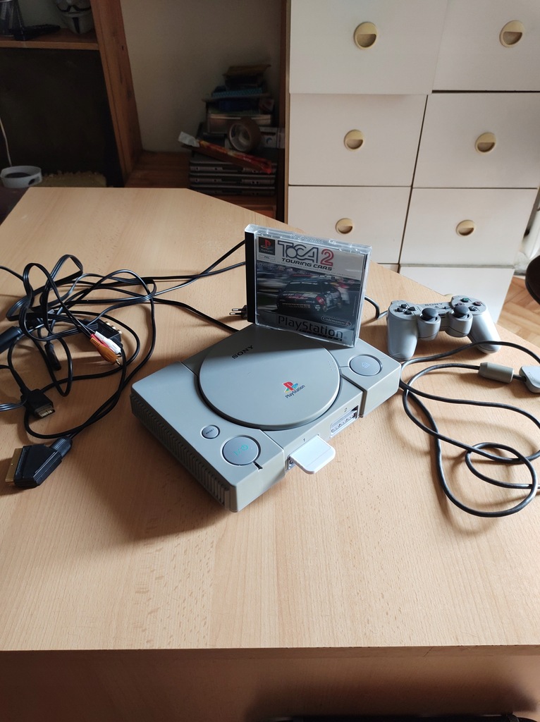 Konsola PSX Playstation PS1 PSOne model SCPH-7502 - 12186613720 - oficjalne archiwum Allegro