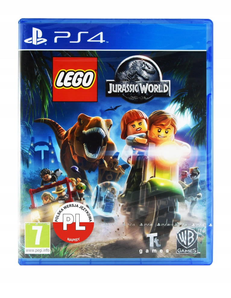 LEGO JURASSIC WORLD / GRA PS4 / PŁYTA / NAPISY PL - 12970304063 ...