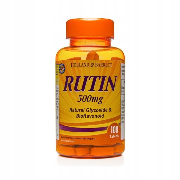 Rutyna 500 mg 100 Tabletek - 9913125081 - oficjalne archiwum Allegro