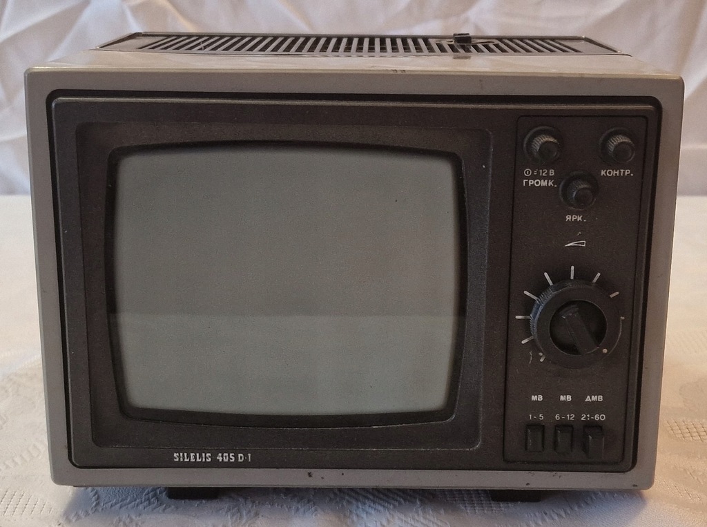 RETRO TELEWIZOR TURYSTYCZNY SILELIS 405 D-1 - 13488774329 - oficjalne ...