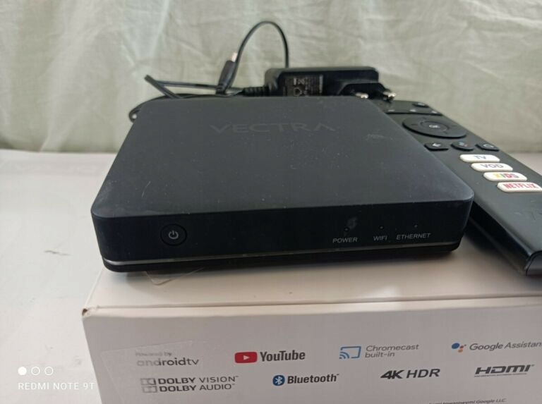 DEKODER VECTRA 4K TV BOX+PUD - 11494059675 - oficjalne archiwum Allegro