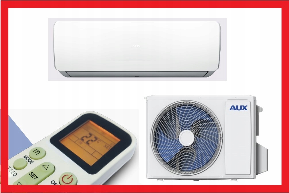 Klimatyzator AUX Freedom 3,5 kW AUX-12FH SILENCE - 12502744512 - oficjalne archiwum Allegro