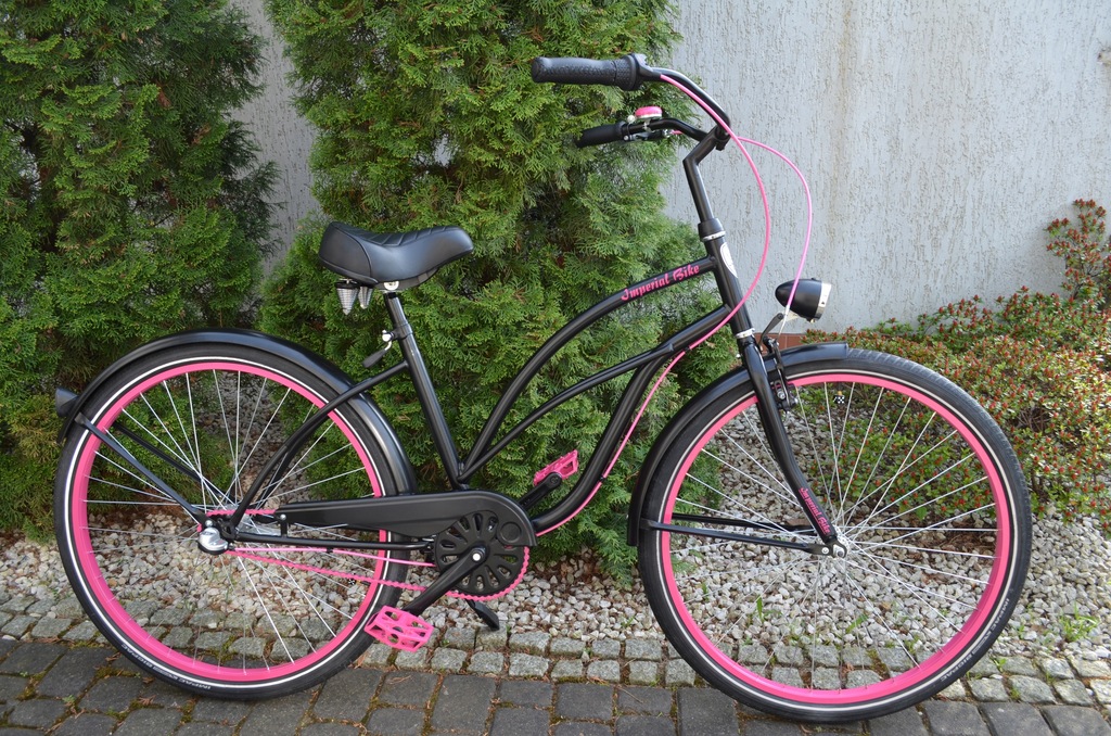 Rower miejski cruiser Imperial Bike damski, rama 20cali, koła 28cali ...