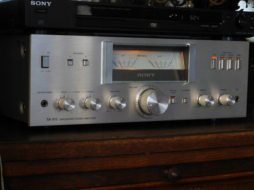 SONY TA-313 WZMACNIACZ STEREO / JAPAN / VINTAGE - 8907733040 ...
