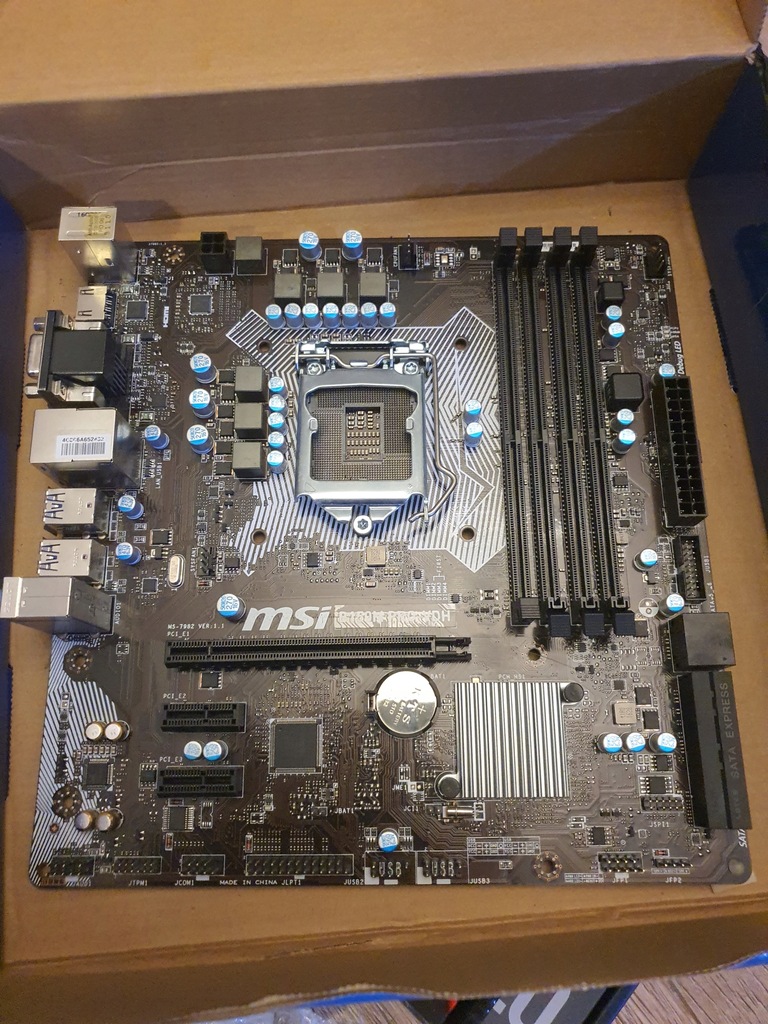 Płyta główna MSI B150M PRO-VDH Micro ATX - 12586981848 - oficjalne archiwum Allegro