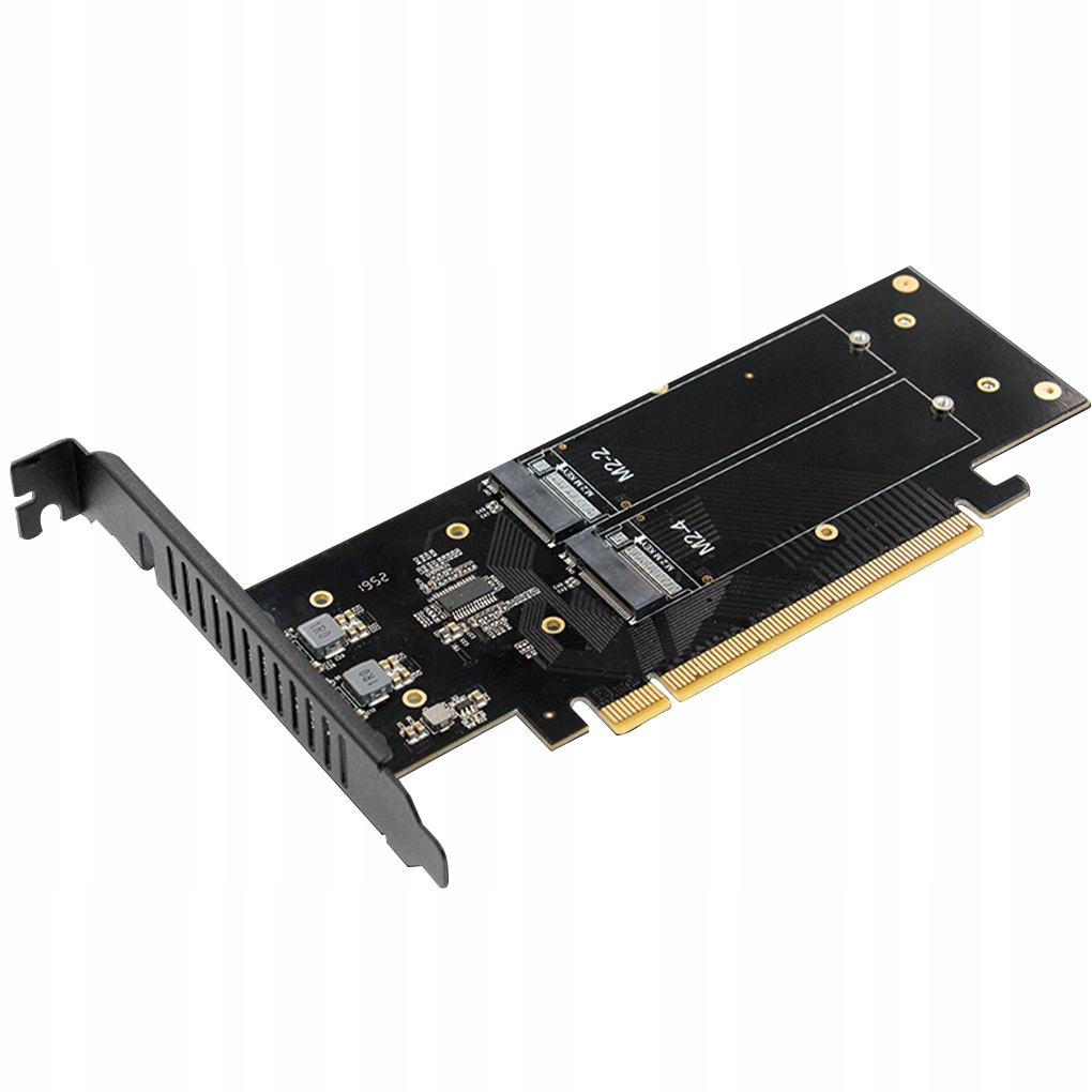 Karta adaptera PCI-E X16 SSD M2 NVME Riser Board 4 - 12794024091 ...